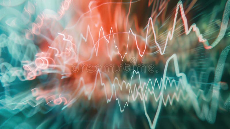 Abstract Visualization of Brain Waves Under Stress with Neural Patterns ...