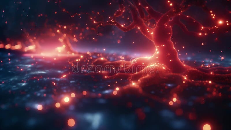 An Abstract Visualization of a Business Revenue Flowchart with Each ...