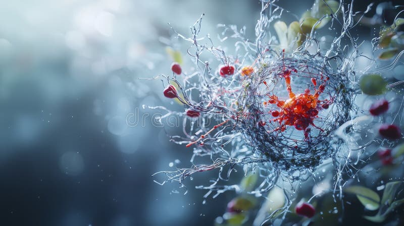 Abstract Visualization of Circular Economy Concept Natural Environment ...