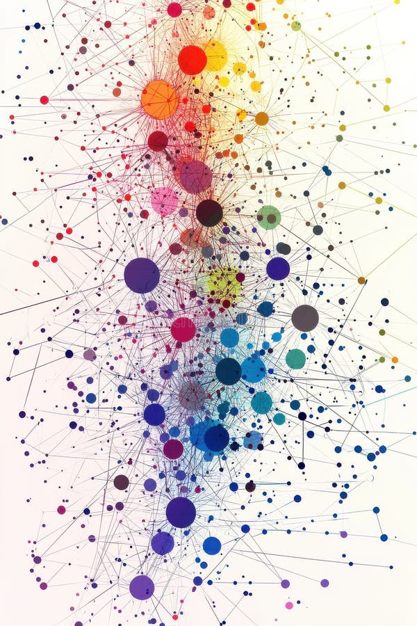 2,518 Abstract Network Structure Visualization Interconnected Nodes Stock Photos - Free ...