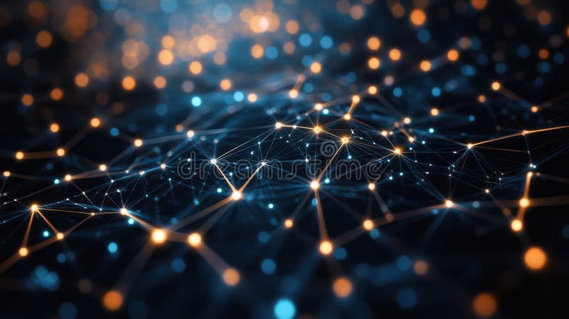 Global Network Connectivity. AI Generated Stock Illustration ...