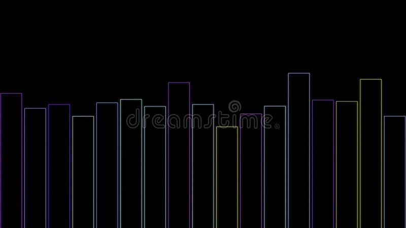 Abstract Visualization of Currency Exchange Rate Jumps. Design. Process ...