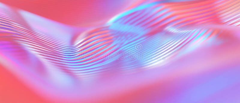 Abstract Visualization of 3D Line Graphs Depicting Trends in Data ...