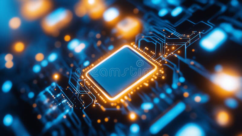 An Abstract Visualization Depicts the Flow of Data between Connected ...