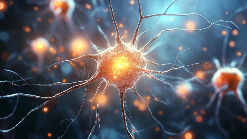 Brain Neuron Activity Visualization Stock Illustrations – 1,434 Brain ...
