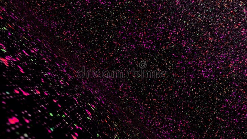 Abstract Visualization Of A Digital Space And The Artificial ...