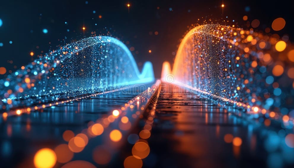 Connectivity Particles Stock Illustrations – 14,102 Connectivity ...