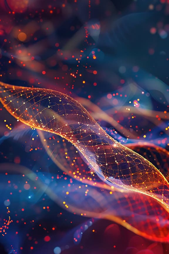 An Abstract Visualization of Genetic Data Transfer with Flowing Strands ...