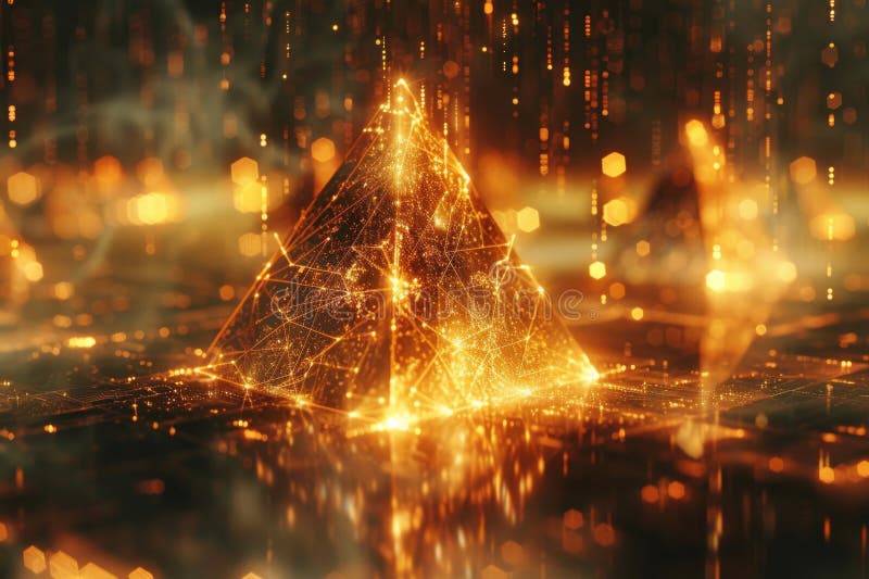 Abstract Visualization of Glimpse into the Future of Decentralized ...