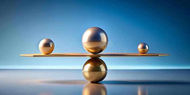An Abstract Visualization of the Idea of Balance and Equilibrium Ideal ...