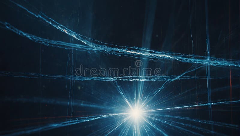 Abstract Visualization of Light Beams and Data Streams in Optical Fiber ...