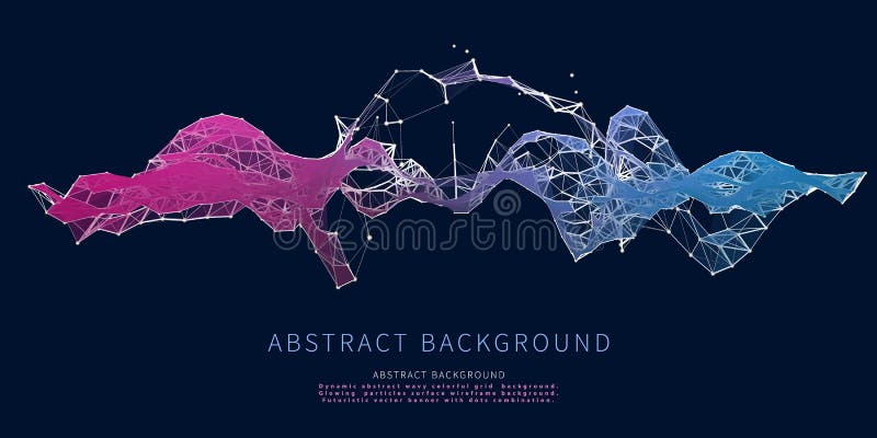 Abstract Visualization Spherical Algorithm Analysis Data with Blurred ...