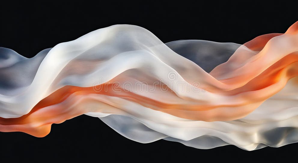 The Abstract Visualization of a Range of Colors, Including Possible ...