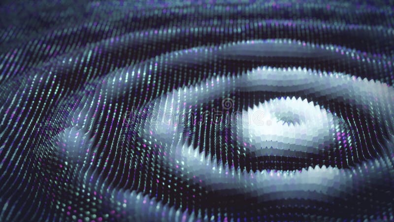 Abstract Visualization of Sound-induced Liquid Vibrations Music ...