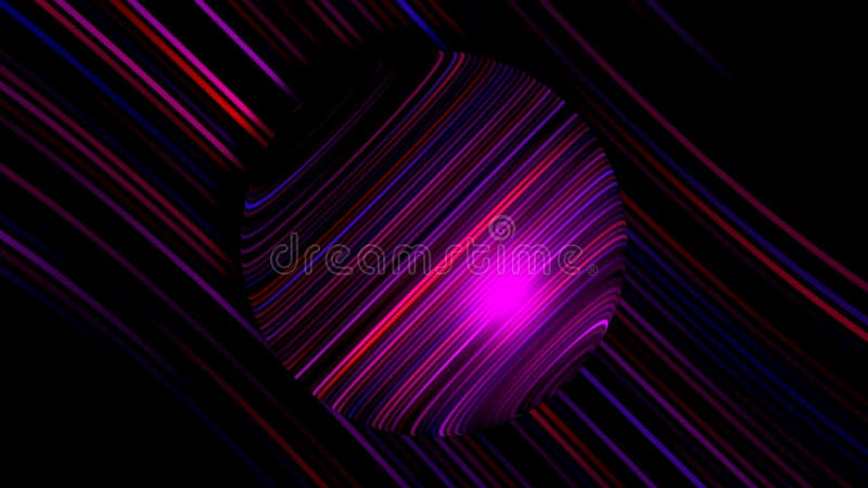 Abstract Visualization of Space and Time Distortion, Seamless Loop ...