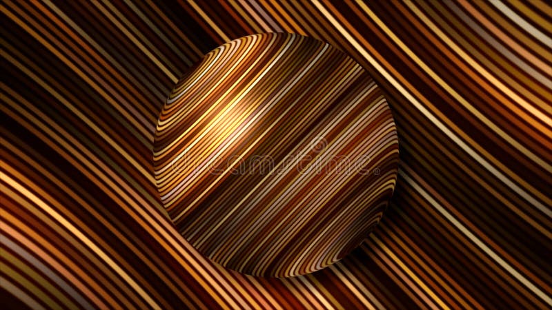 Abstract Visualization of Space and Time Distortion, Seamless Loop ...