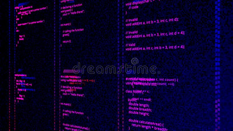 Abstract Visualization of Website Development, Seamless Loop. Animation Stock Video - Video of ...