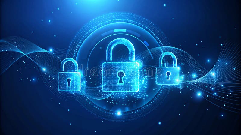 Digital Security and Privacy: Abstract Visual Insights Stock ...