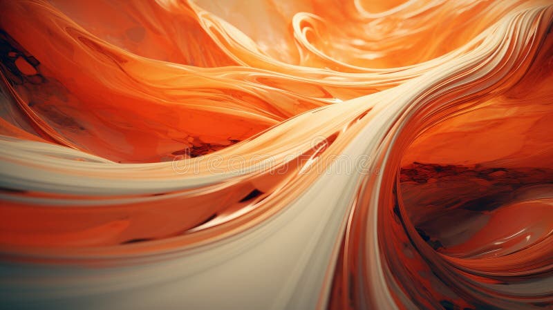Abstract Visualizer with Flowing Liquid-like Patterns Stock ...