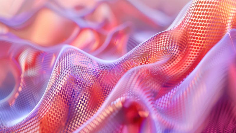 Abstract Vivid Color Wave Effect Express and Emphasize Energetic Liquid ...