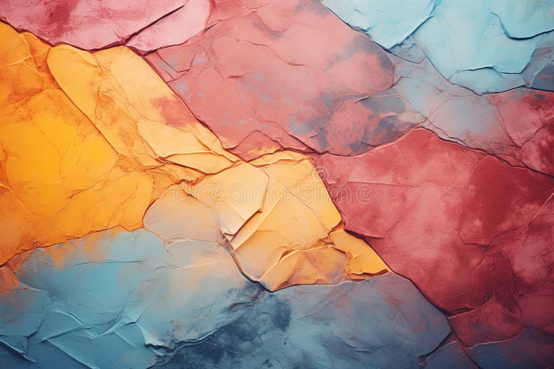 Abstract Vivid Colored Concrete Textured Background Stock Illustration ...