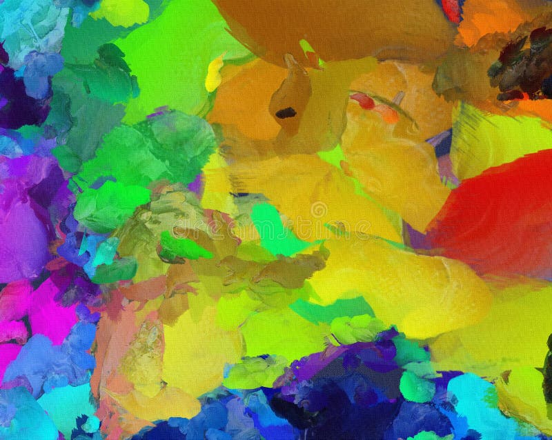 Vivid colors stock illustration. Illustration of artistic - 197726878