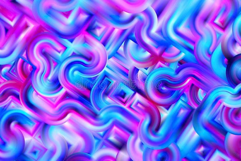 Abstract Vivid Colors Pattern Background Stock Illustration ...