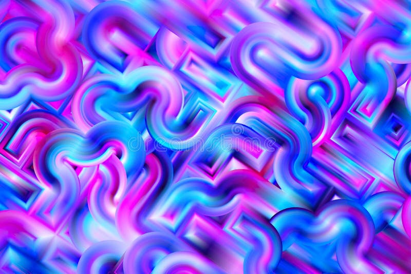 Abstract Vivid Colors Pattern Background Stock Illustration ...