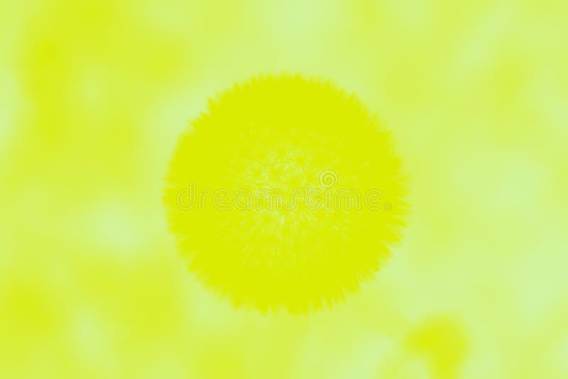 Abstract Vivid Yellow Blurred Background with Spots Stock Image - Image ...