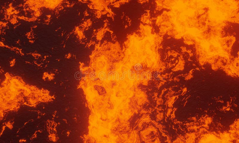 Abstract Volcanic Lava Background Stock Illustration - Illustration of ...