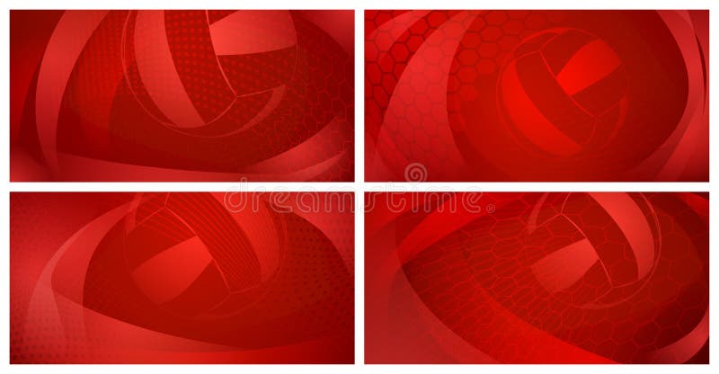 Abstract Volleyball Backgrounds Stock Vector - Illustration of flag ...