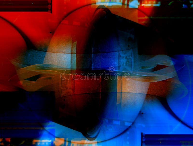 Abstract Volumetric Background, in 3D Illustration Format Stock Photo ...