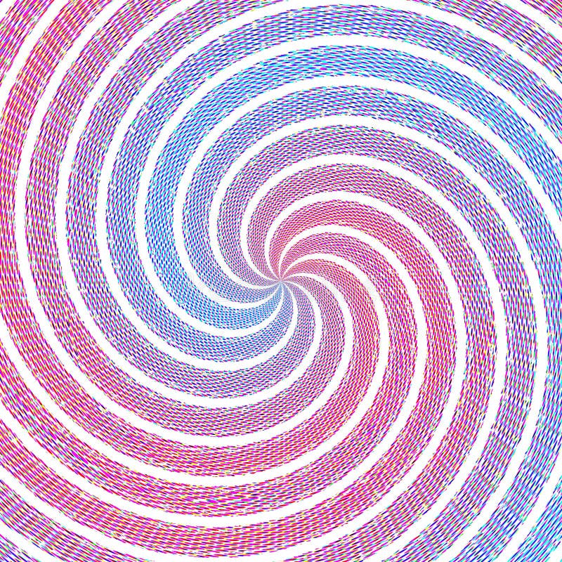 Abstract Vortex Swirl Background Motion. Circular Stock Illustration ...
