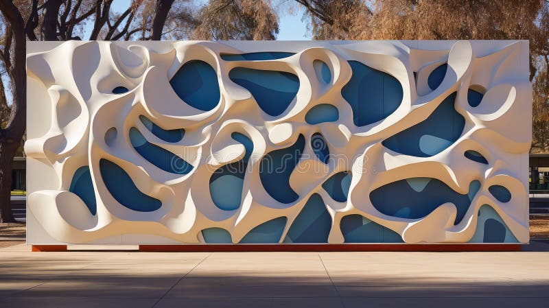 Abstract wall artwork stock illustration. Illustration of modern - 368435085