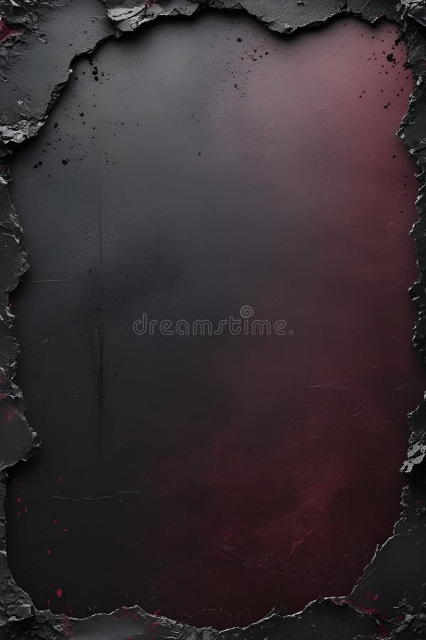 Abstract Wall with Black Border Stock Illustration - Illustration of ...