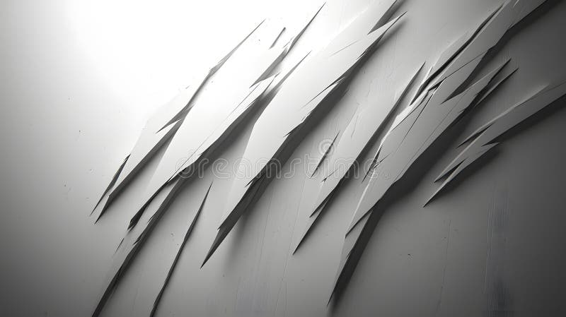 Abstract Wall Design with Sharp, Textured Layers. Stock Illustration ...