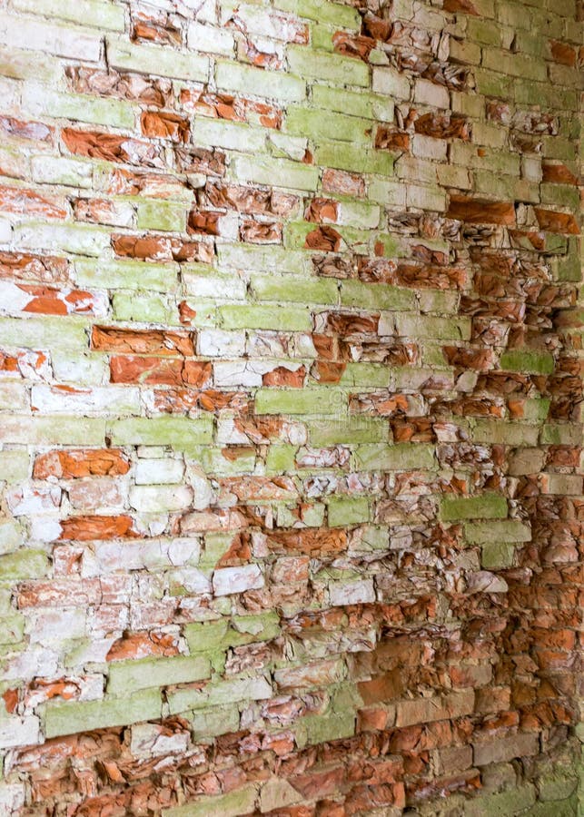 Abstract Wall Fragment from Old Bricks, Beautiful Texture, Stock Photo ...
