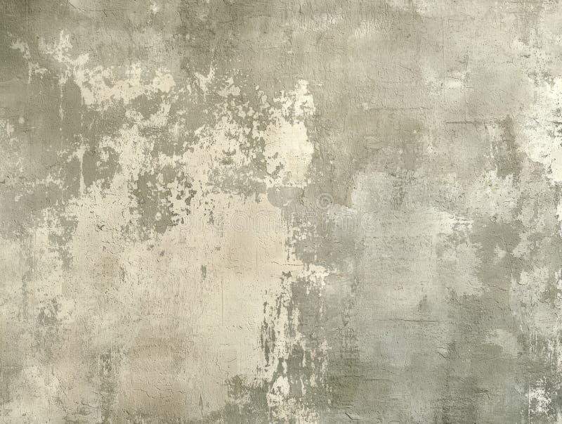 Abstract Wall Texture - Beige and Gray Concrete Wall with Peeling Paint ...