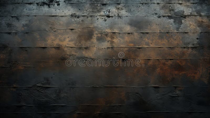 Abstract Wall Texture with Damaged Metal and Rusty Stains Stock ...