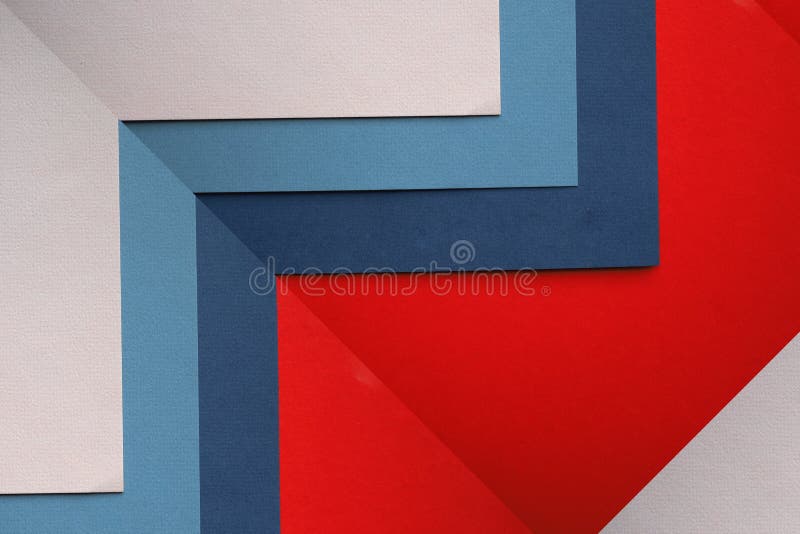 Abstract Wallpaper with Blue and Red Shapes Stock Illustration ...