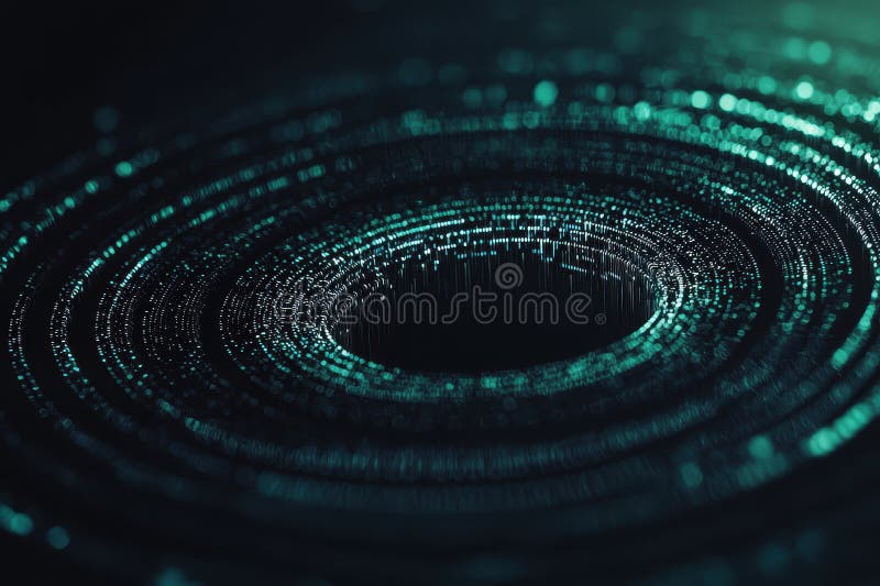 Abstract Wallpaper with Central Focal Point Design Stock Image - Image ...