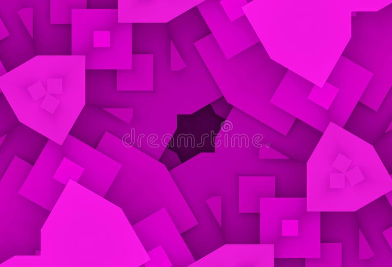 Abstract Wallpaper Depicting Violet Shapes Stock Illustration ...