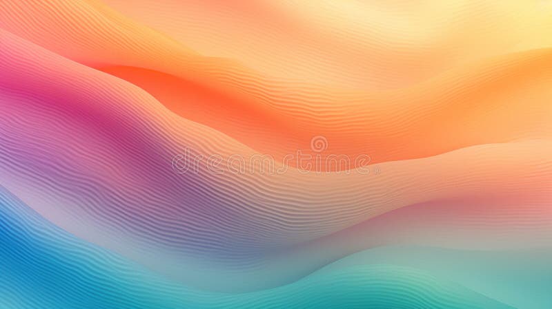 The Abstract Wallpaper Design Features a Combination of Vibrant Colours ...