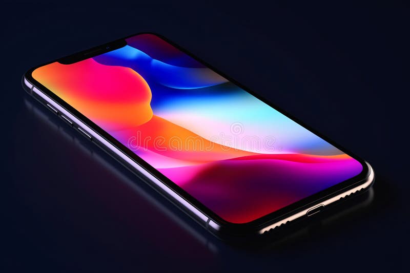 Abstract Wallpaper Design for Smart Phone or Tablet. Modern Progressive ...