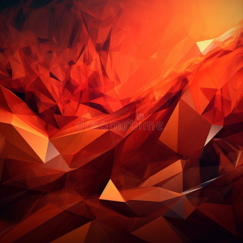Jagged Neon Shapes Abstract Wallpaper Stock Illustration - Illustration ...