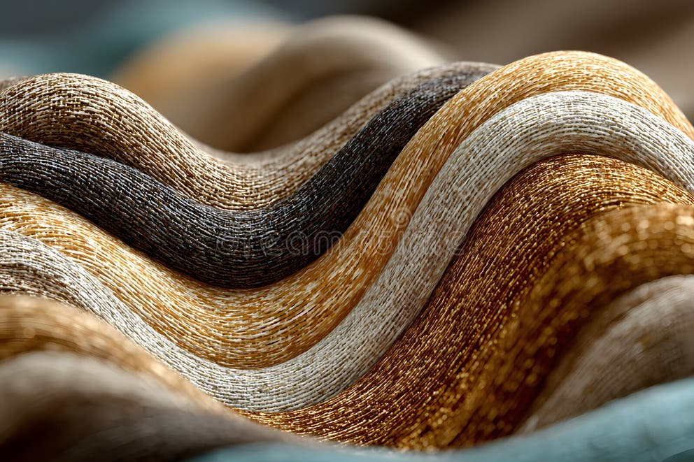 An Abstract Wallpaper Featuring a Close-up Texture of Handwoven Fabric ...