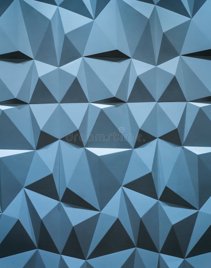 Abstract Wallpaper or Geometrical Background Consisting of Blue ...