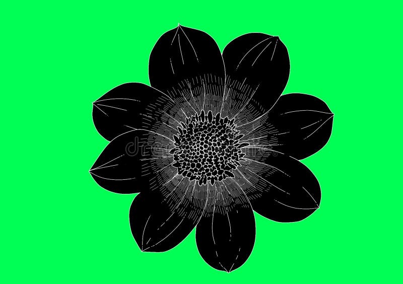 Abstract Wallpaper Gothic Illustration with Green Love Logo Stock ...