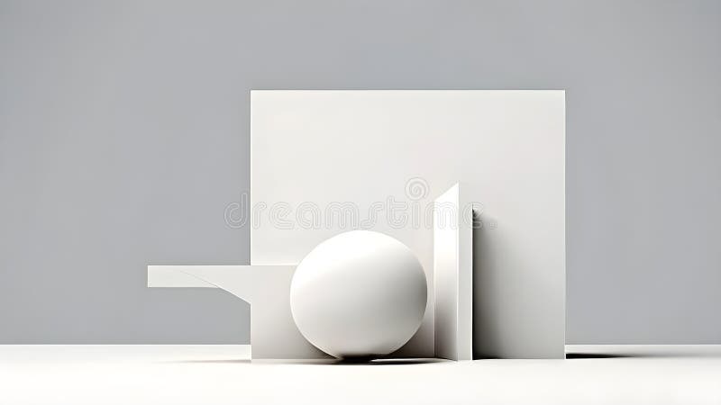 Abstract Wallpaper Illustration Symbolizing Architecture in Simple ...