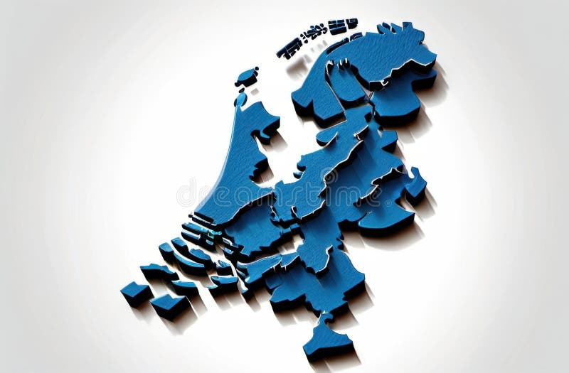 Abstract Wallpaper of a Map of the Netherlands 6-12-2024 Stock ...